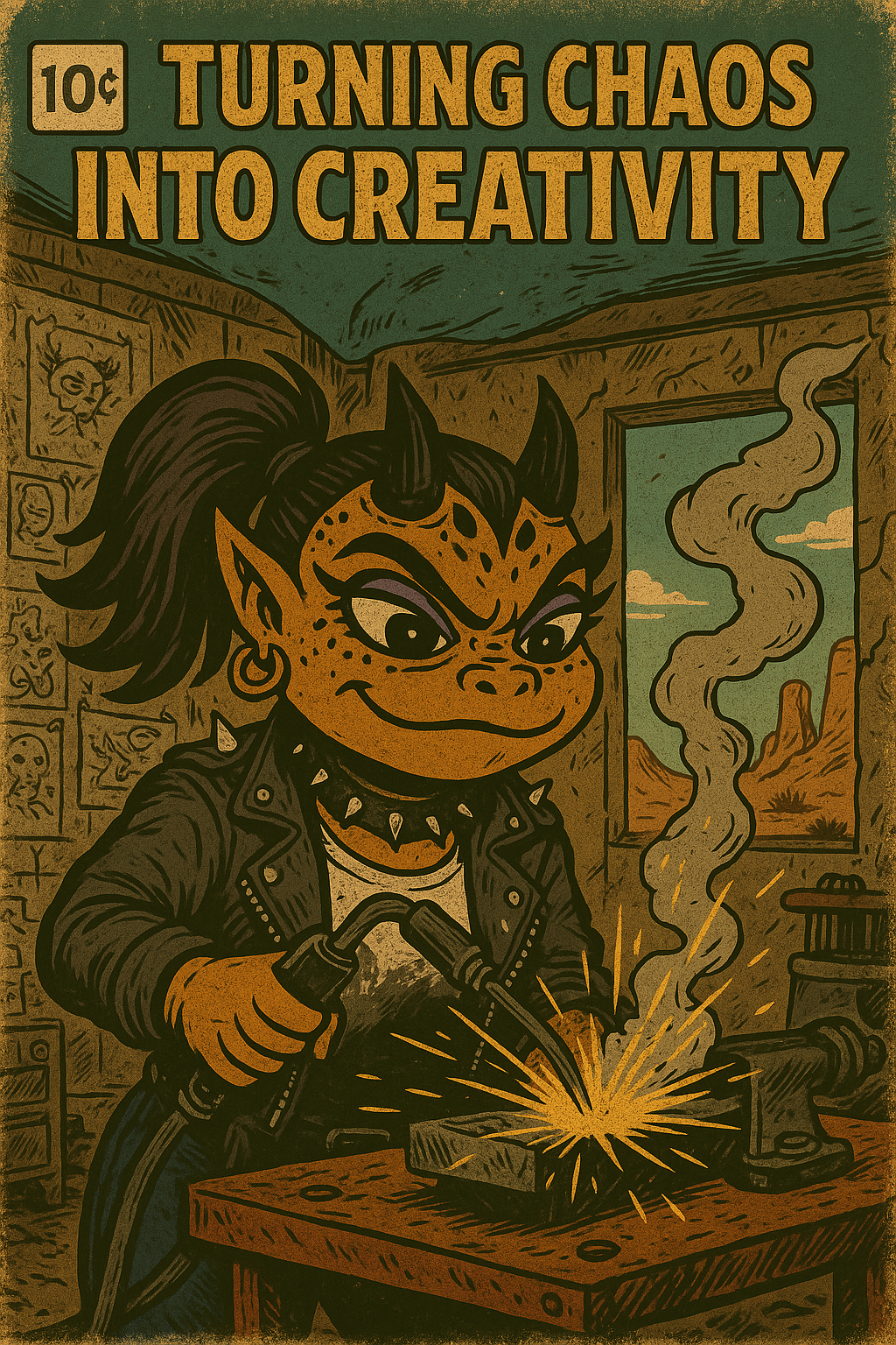 Turning Chaos Into Creativity – Words from Bad Breed Maa’s Rebel