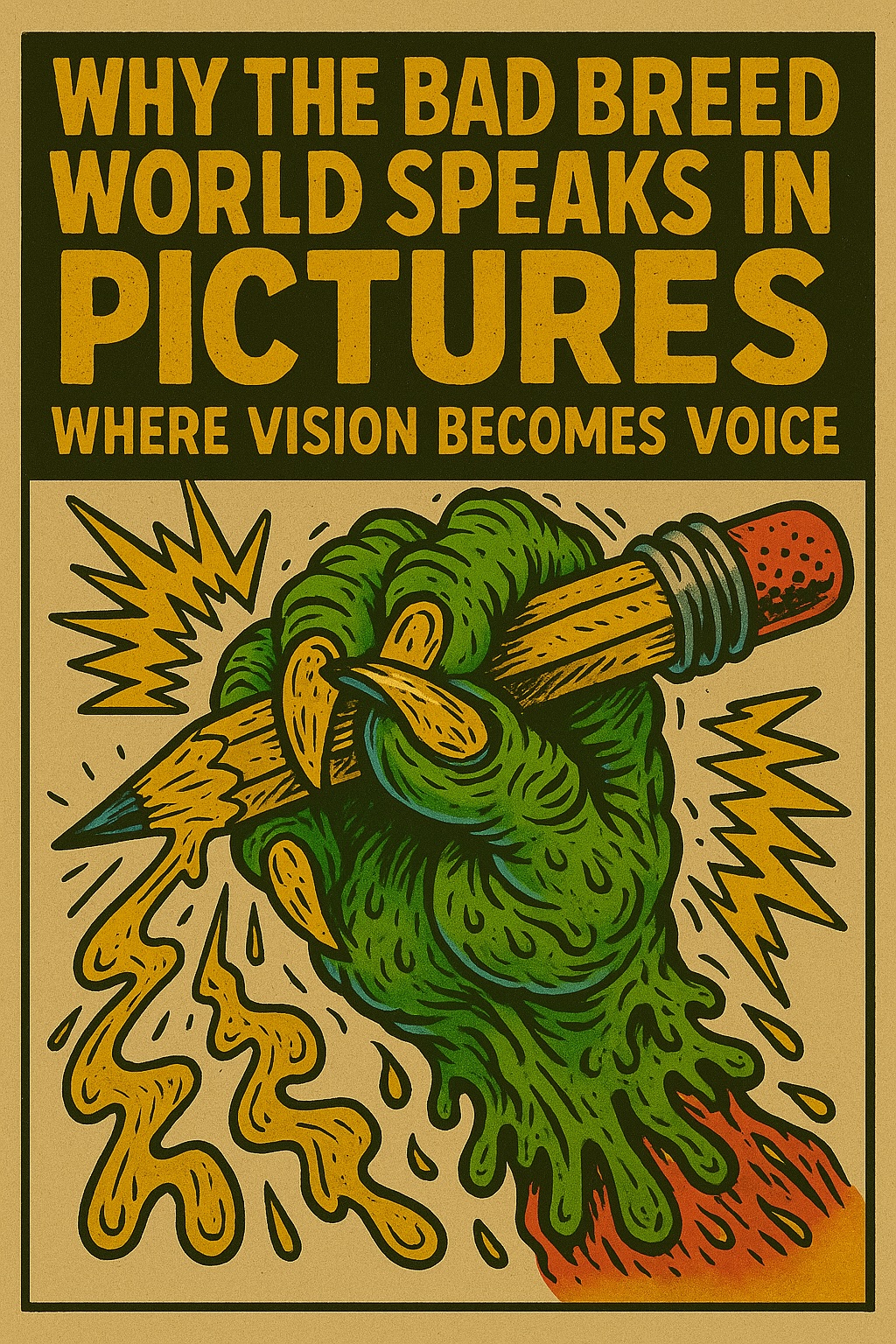 Why the Bad Breed World Speaks in Pictures: Where Vision Becomes Voice